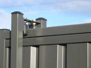 Colorbond Gates sliding 2 | Satelite Fencing | Melbourne